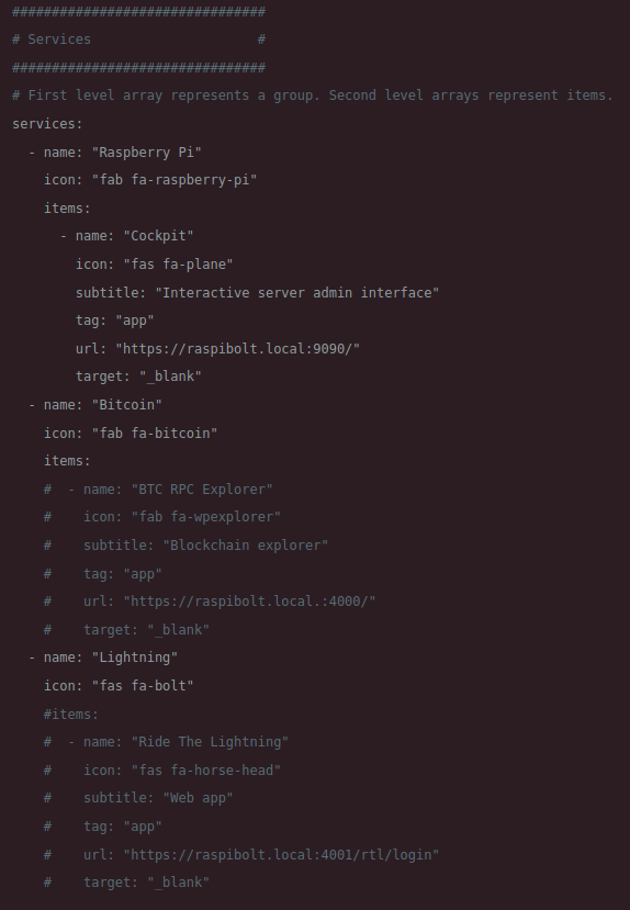 Serve navigation to available webservices directly on https://raspibolt.local · Issue #849 ...