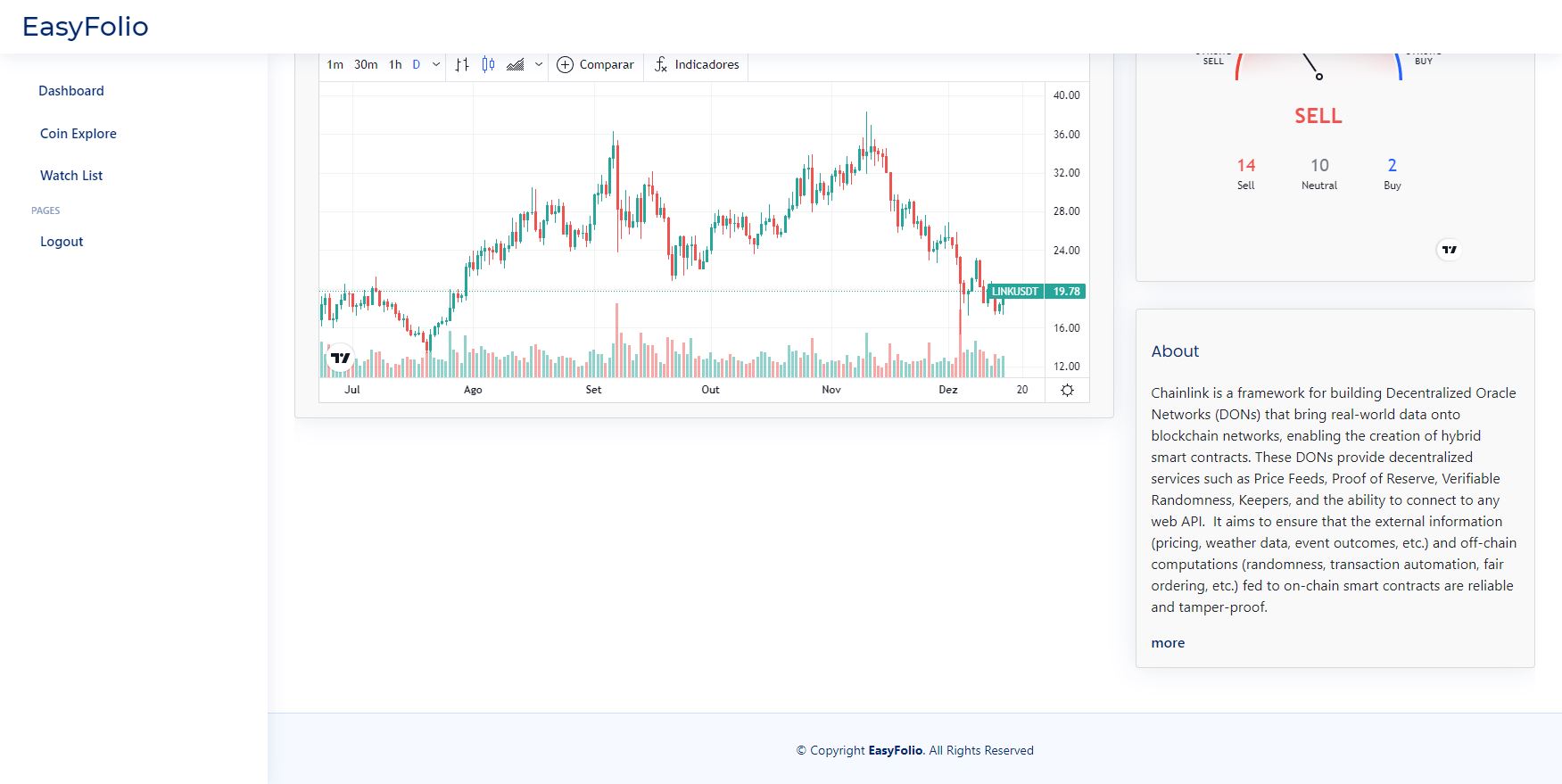 GitHub - C-Elias/easyfolio: crypto portfolio management platform