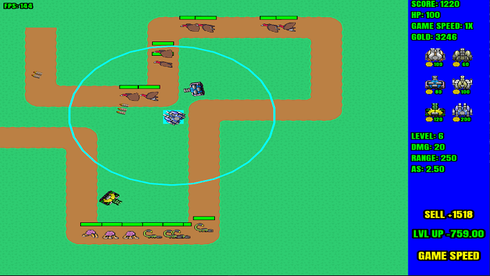 GitHub - dankovski/Tower-Defence-SFML
