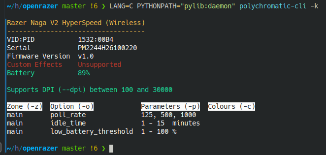 Support for Razer Naga V2 Hyperspeed · Issue #1966 · openrazer/openrazer · GitHub