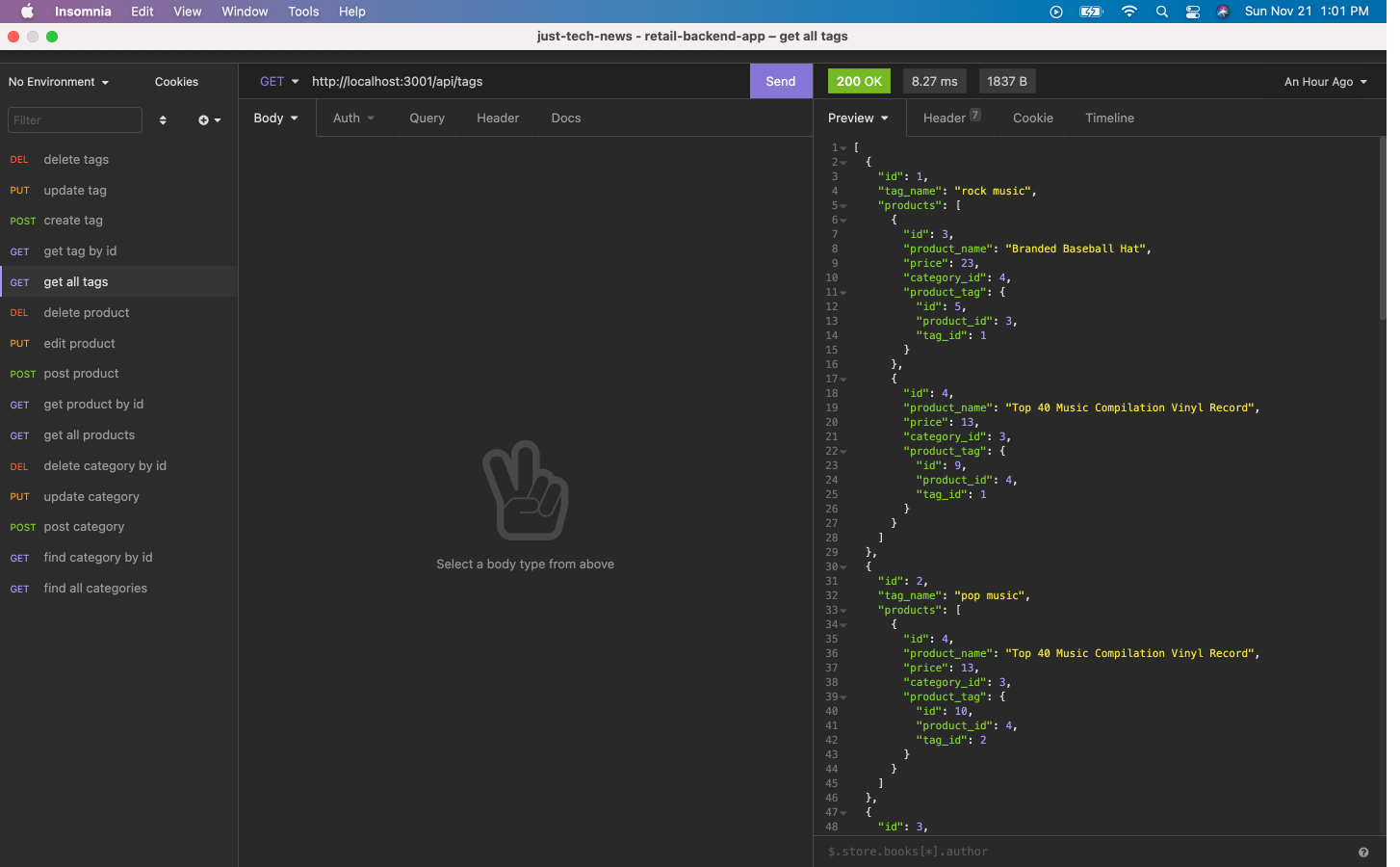 GitHub - PurviMec/retail-backend-app