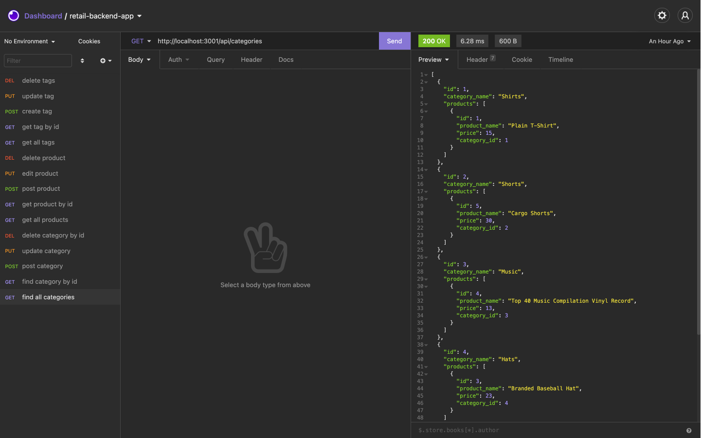 GitHub - PurviMec/retail-backend-app