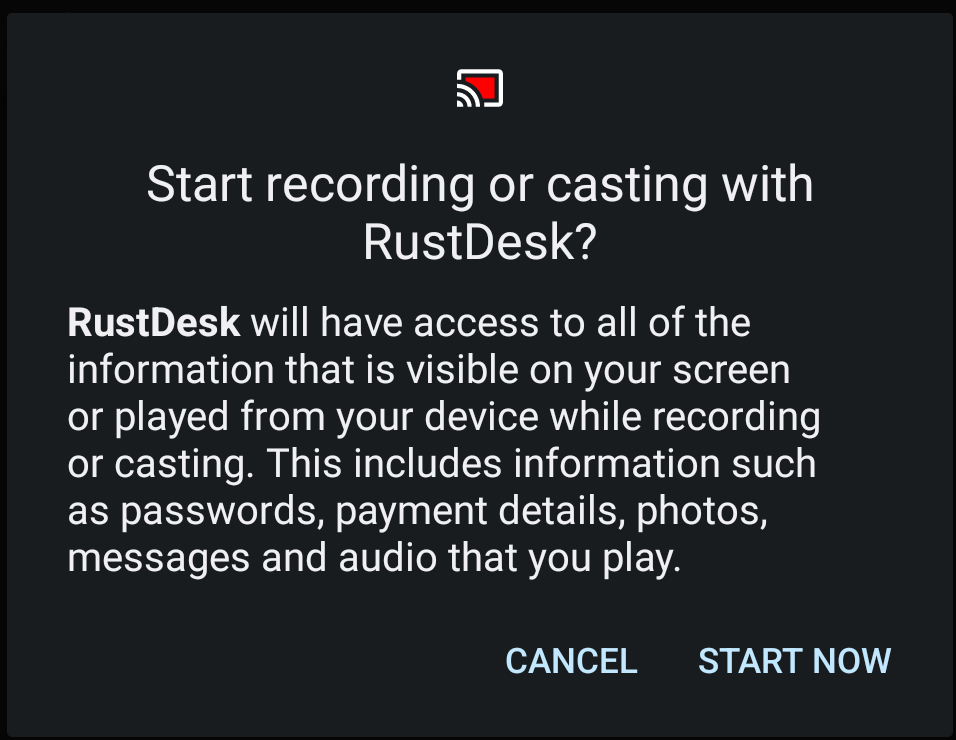 Android - Screen capture dialog on boot and blank applications · Issue ...