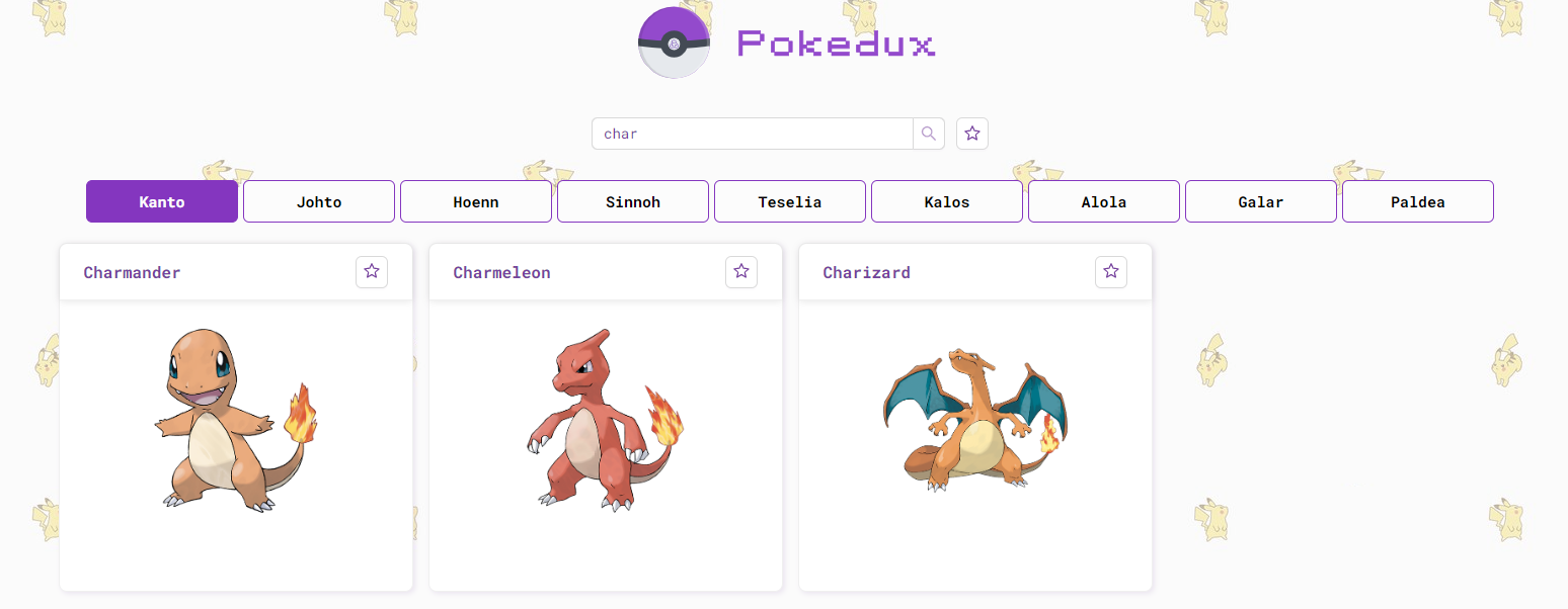 GitHub - Fedevs/Pokedux: 🔴 A list of Pokemons made with React and Redux