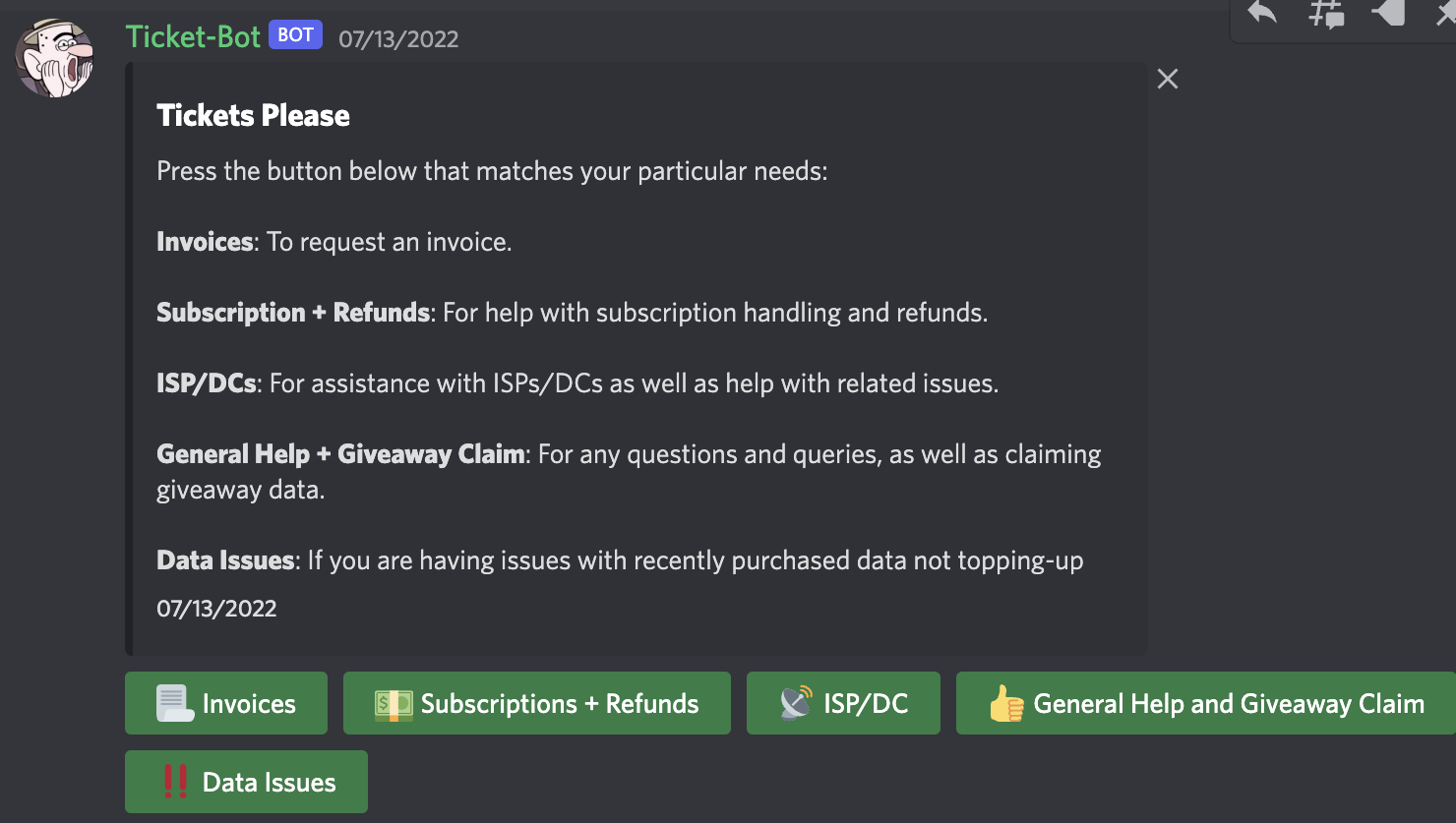 GitHub - loopinarounds/DiscordTicketBot