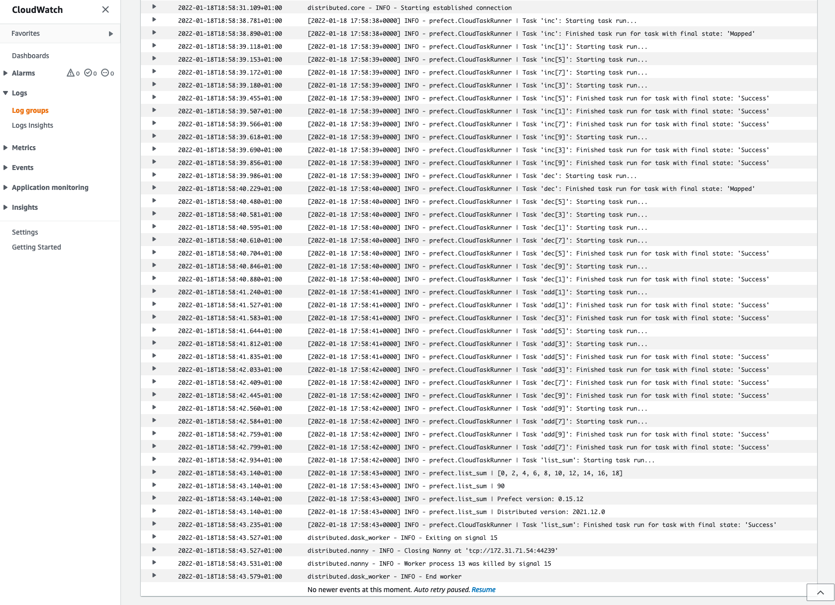 Dask on Fargate => no logs · Issue #5332 · PrefectHQ/prefect · GitHub