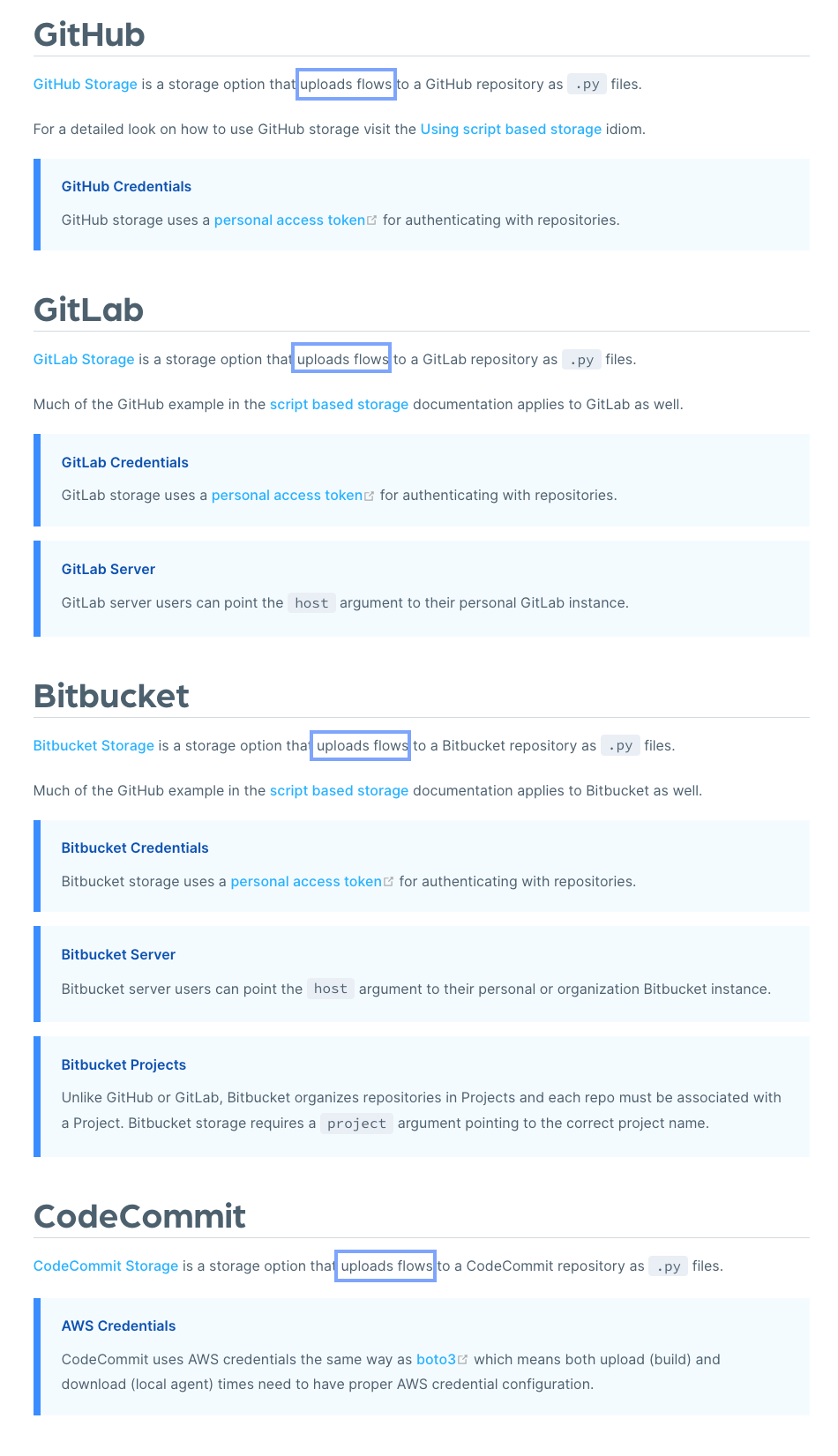 Fix Git storage docs to indicate those are read-only storage classes · Issue #5589 · PrefectHQ ...