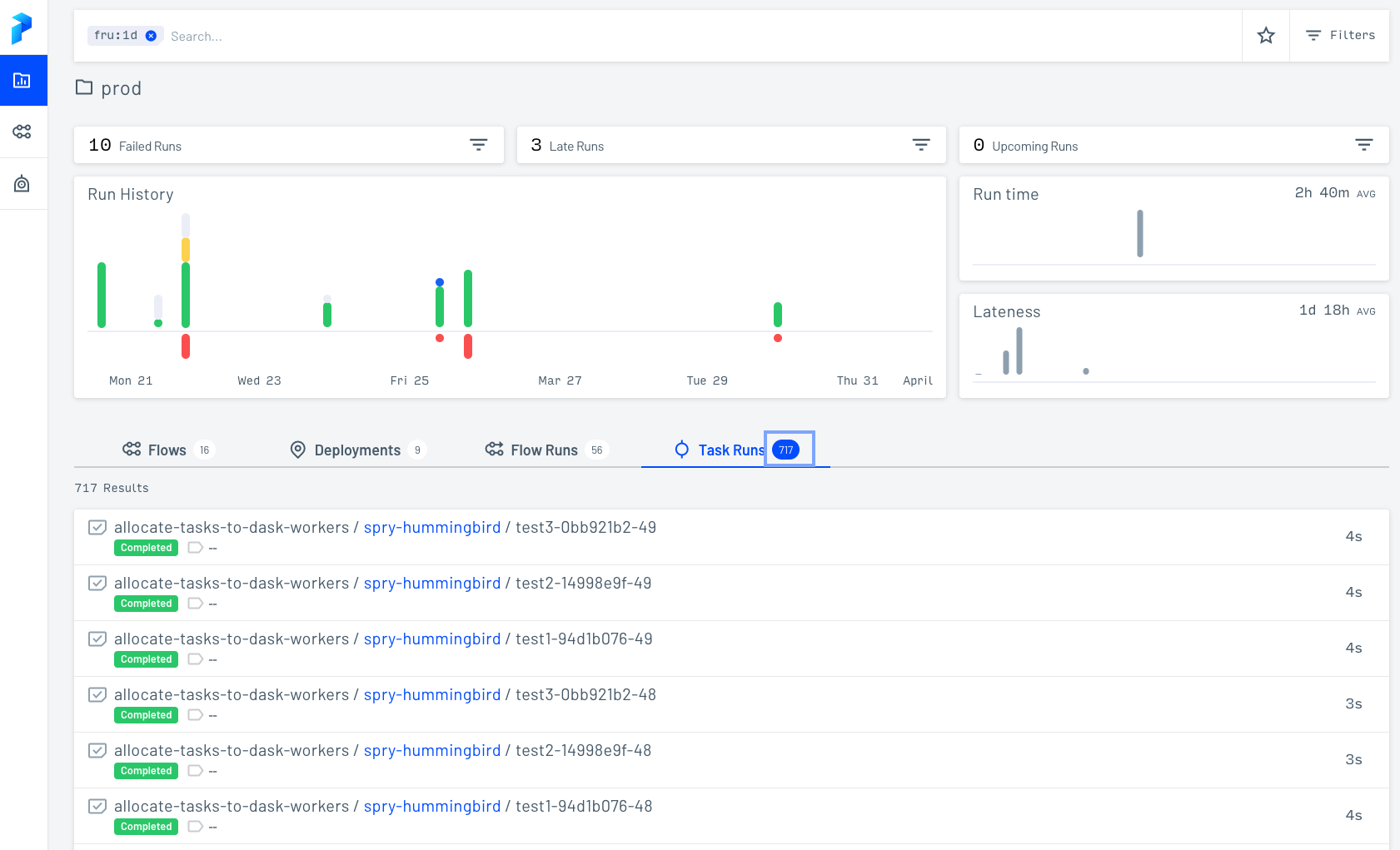 Add wildcard and negation filters to dashboard · Issue #5625 · PrefectHQ/prefect · GitHub