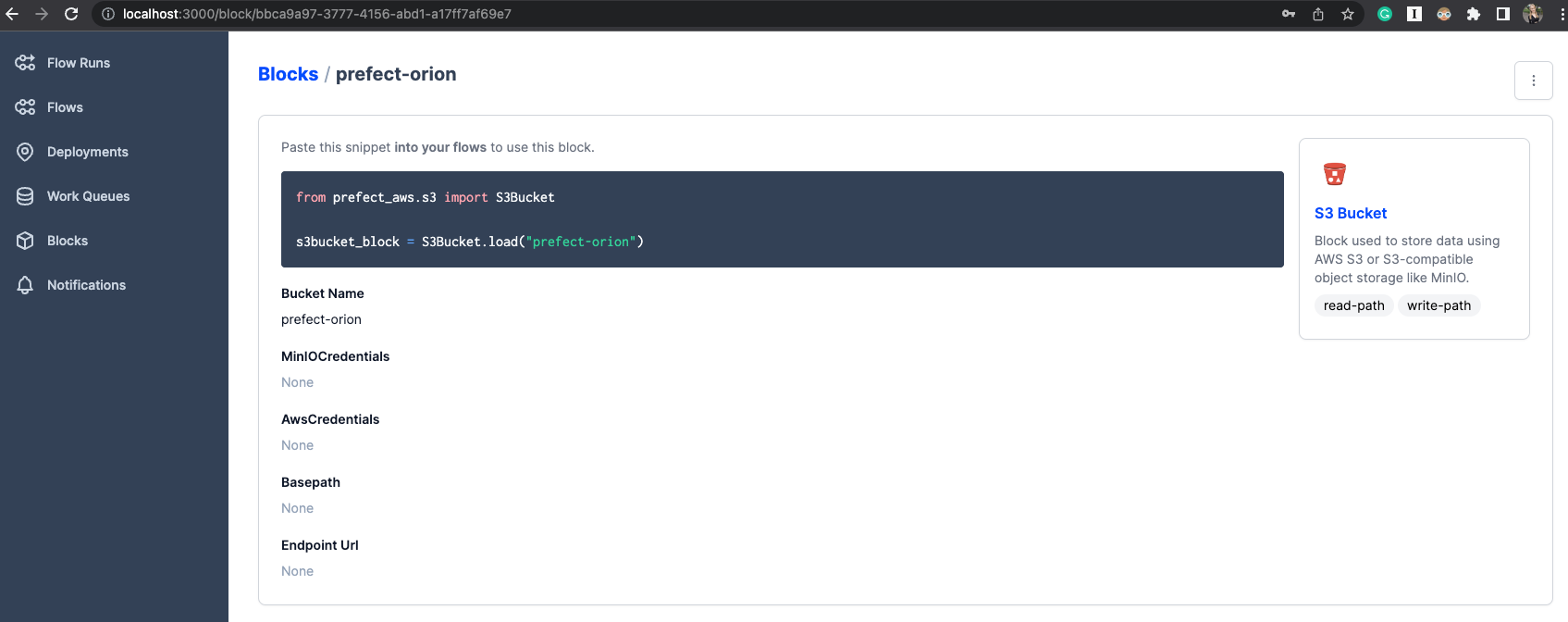 UI: Block schema union properties displaying as JSON · Issue #6087 · PrefectHQ/prefect · GitHub