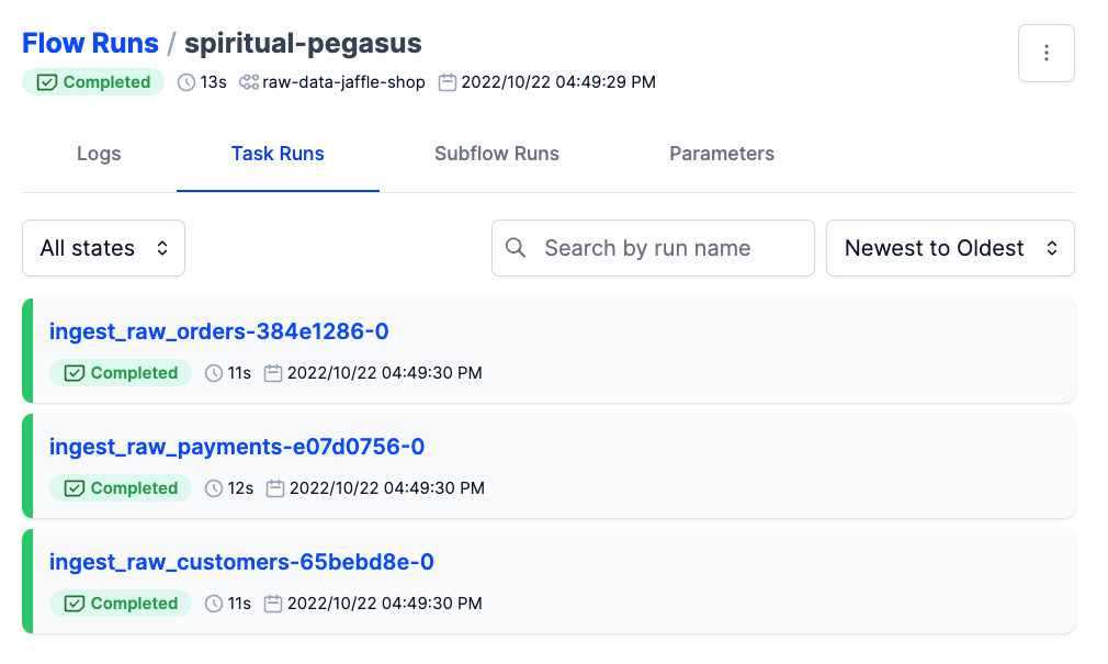 UI "search by run name" filter doesn't correctly filter results by run name · Issue #7290 ...