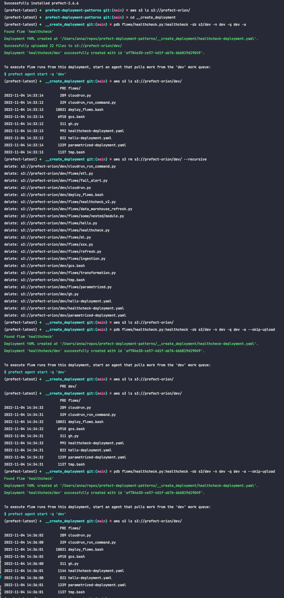 Fix ` Skip Upload` Which Currently Uploads Files To Remote Storage · Issue 7436 · Prefecthq