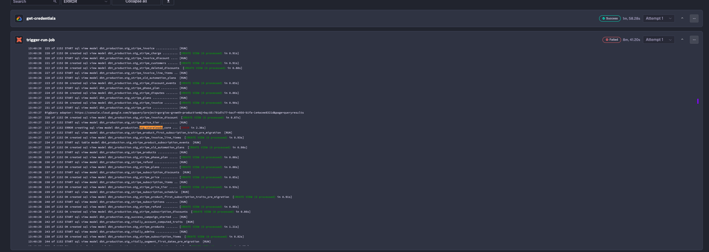 Split fetched dbt Cloud logs to ensure they are not aggregated · Issue #60 · kestra-io/plugin ...