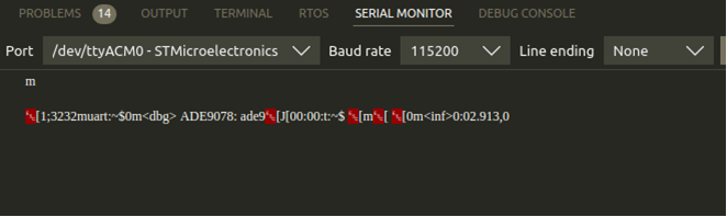 Support for SGR portion of ASNI escape sequences · Issue #46 · microsoft/vscode-serial-monitor ...