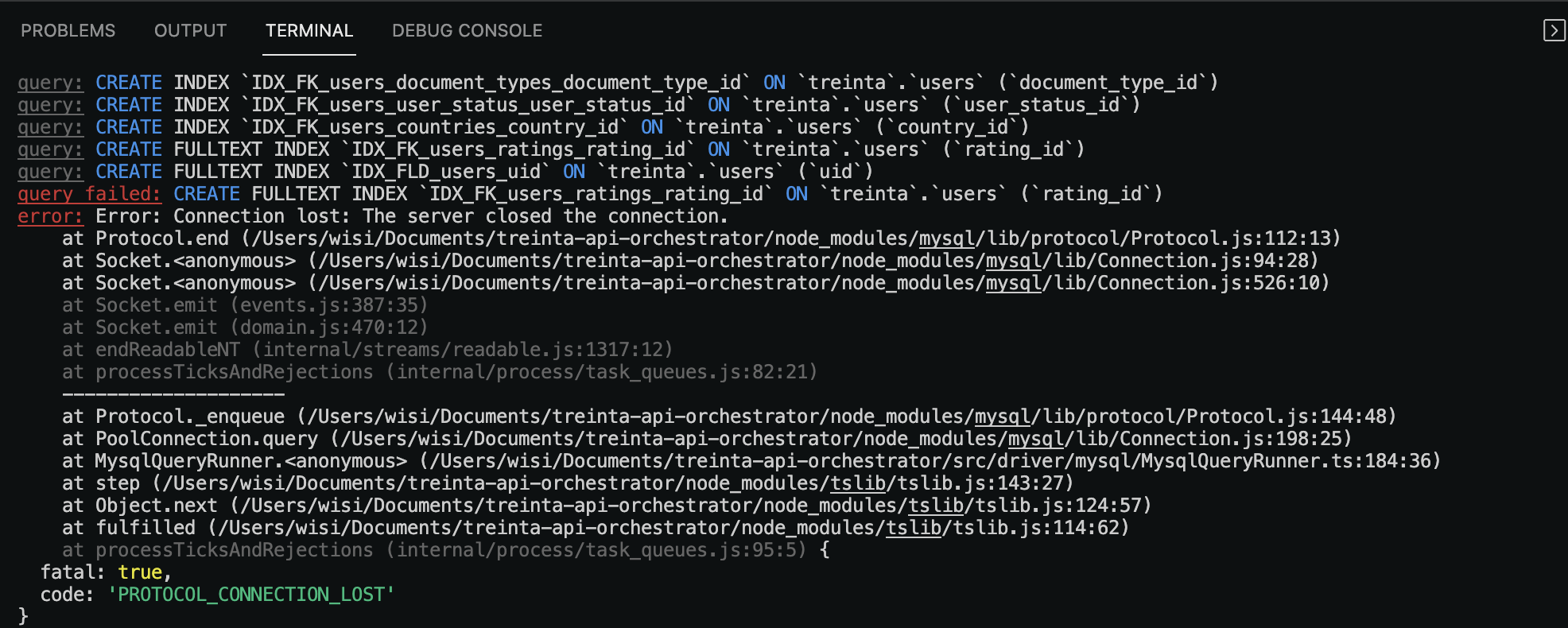 Migration Run Says Table Exists But Not Exists Really · Issue 8098 · Typeormtypeorm · Github