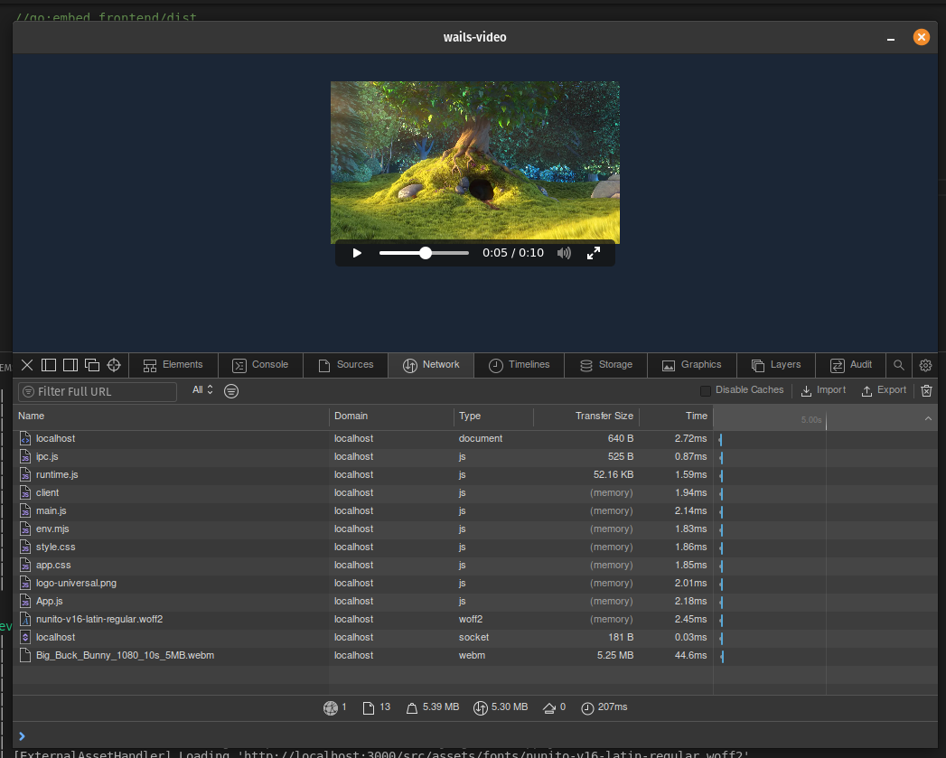 [v2, linux] custom AssetsHandler ignores HTML video's src on production · Issue #1568 · wailsapp ...