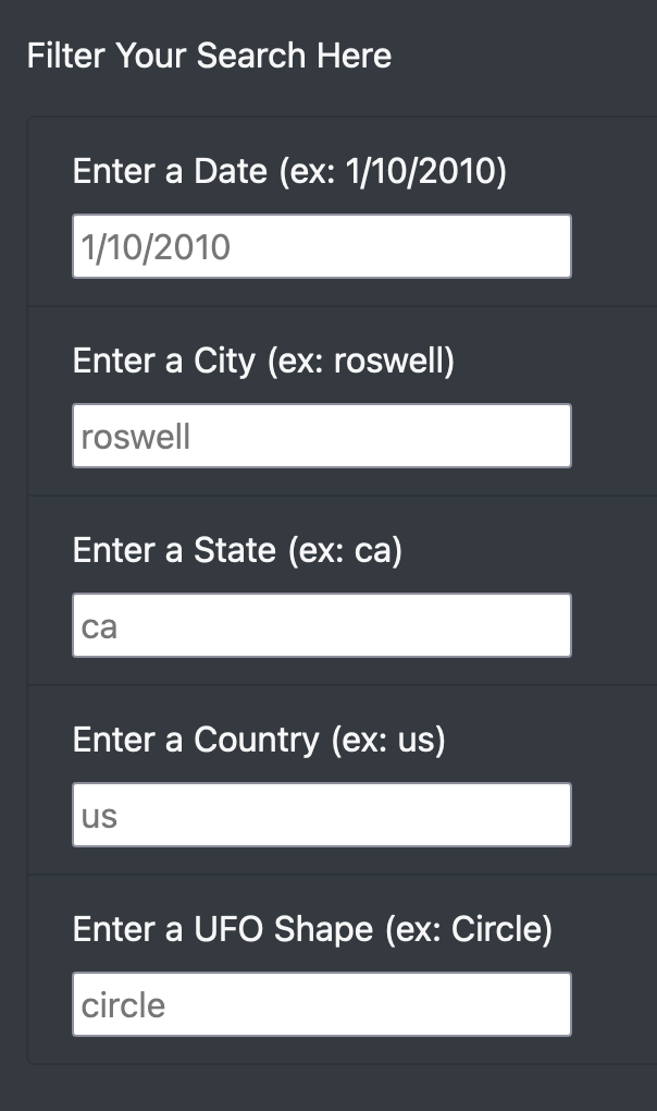 GitHub - sweazysm/UFOs