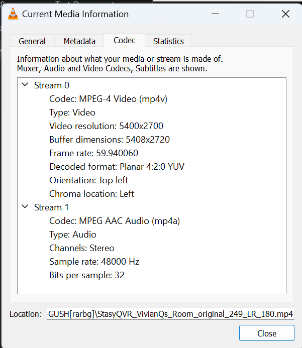 Videos With Mp4v Codecs Doesnt Play · Issue 1051 · Xbappsxbvr · Github