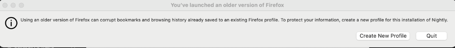 Unable to Access Firefox due to Older Version of Firefox Error · llm-workflow-engine llm ...
