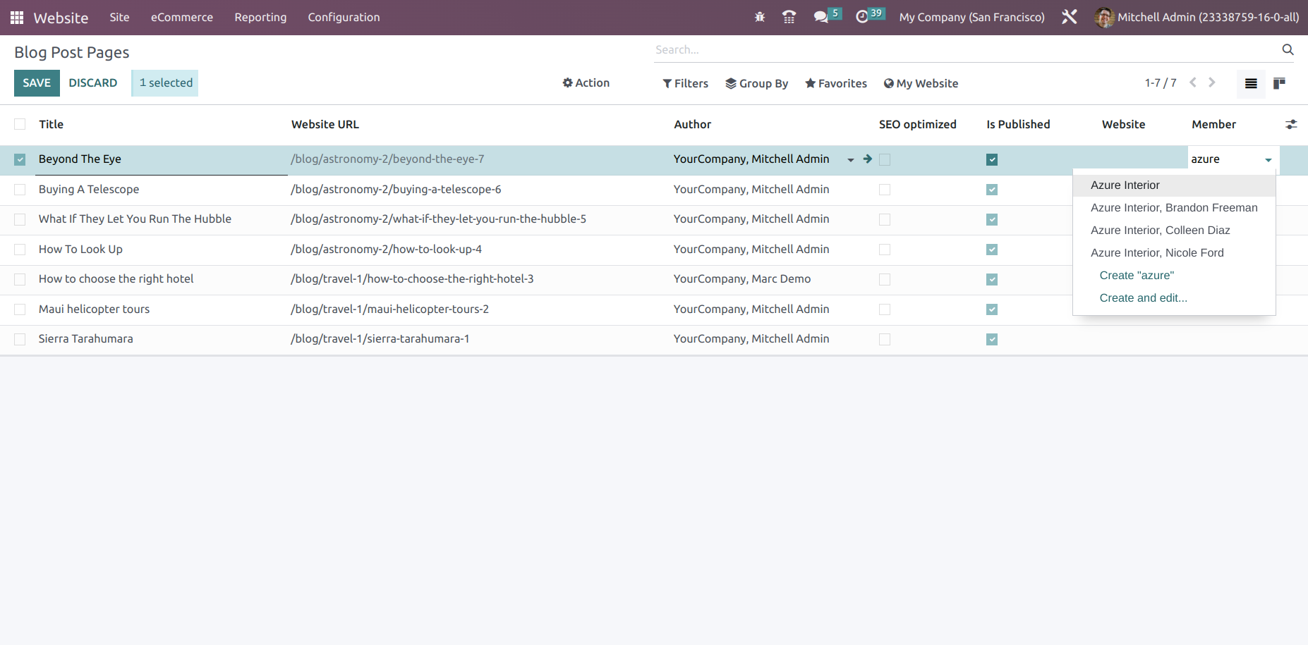 Importing relational data from a csv file does not follow fields domain · Issue #111389 · odoo ...