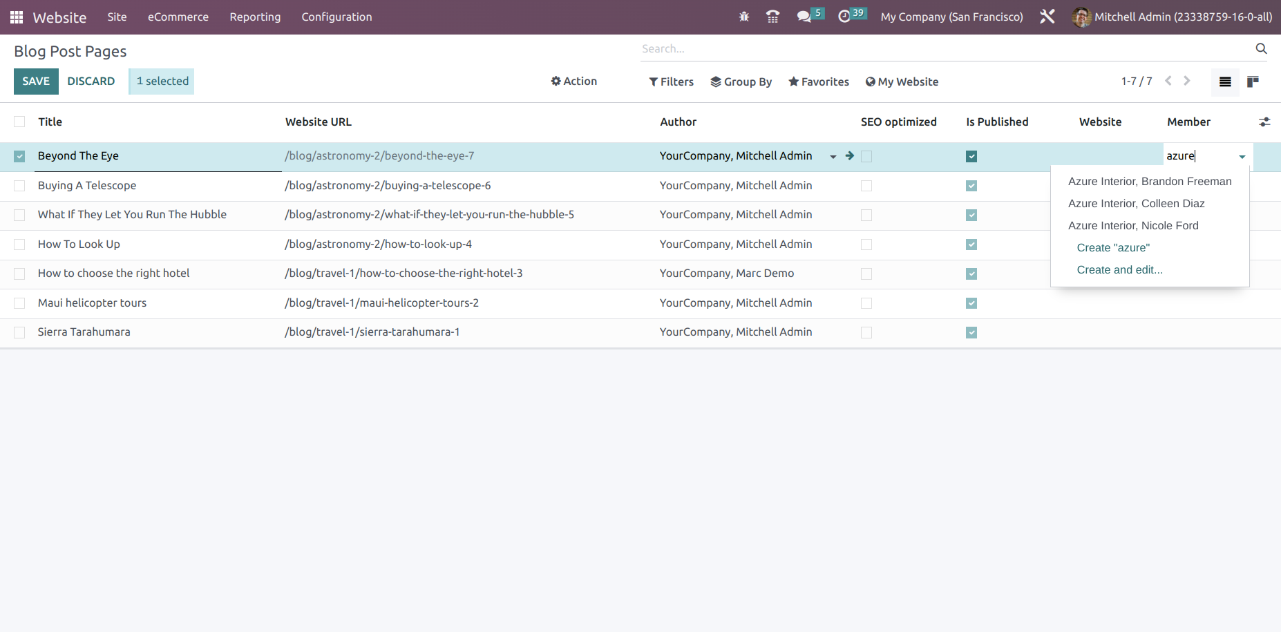 Importing relational data from a csv file does not follow fields domain · Issue #111389 · odoo ...