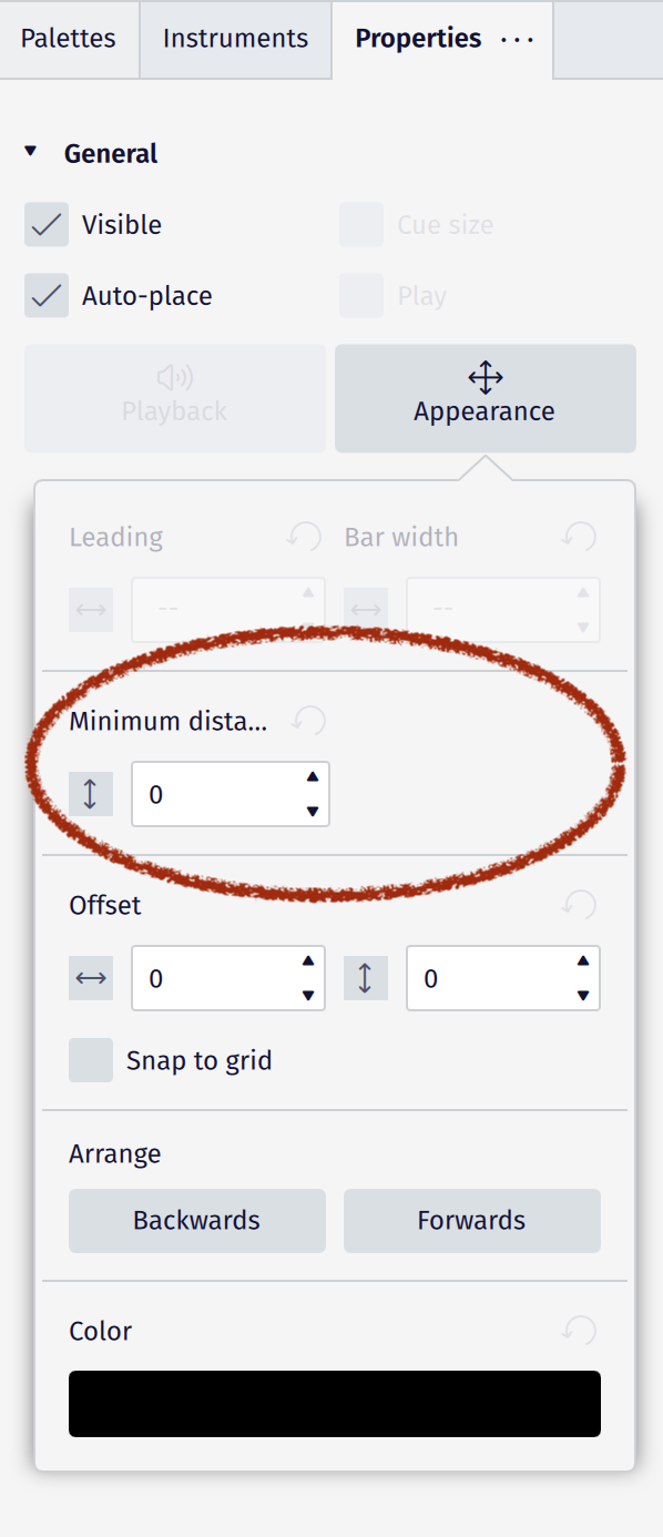 [MU4 Task] Wider text edit field in Properties > Appearance · Issue #9870 · musescore/MuseScore ...