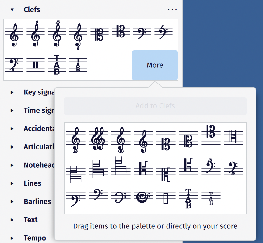 [MU4 Task] Tidy up default palette visibility settings · Issue #10307 · musescore/MuseScore · GitHub