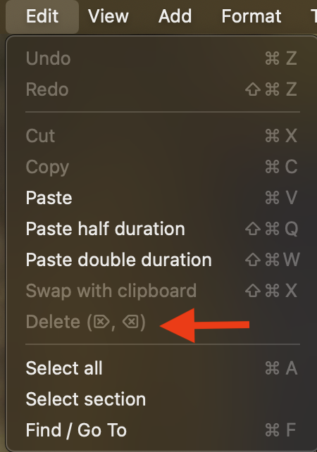 [MU4 Issue] Some shortcut labels are not displayed in correct positions in menus (MacOS) · Issue ...