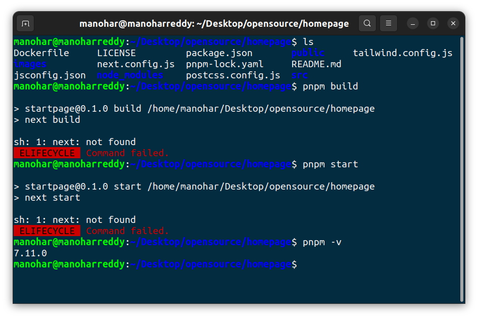 Getting Error While Starting The Server · Gethomepage Homepage · Discussion 135 · Github 