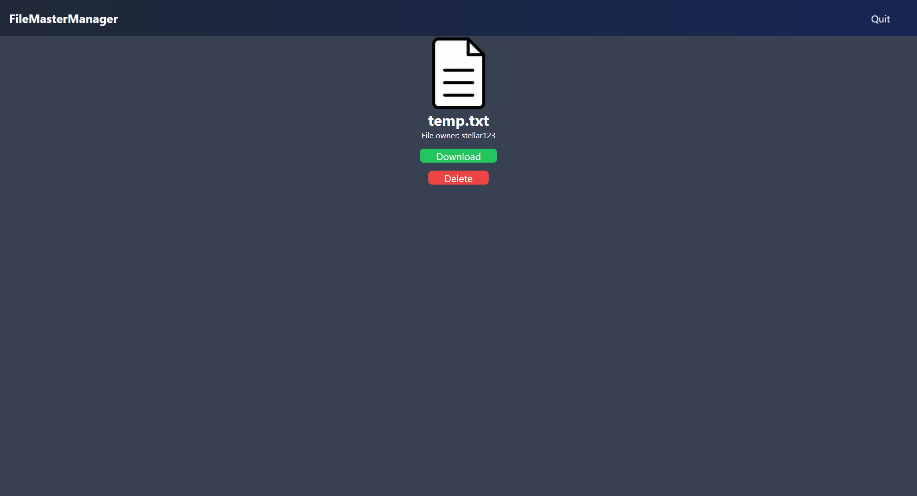 GitHub - StellarLis/FileMasterManager: Cloud storage service where users can upload and store ...