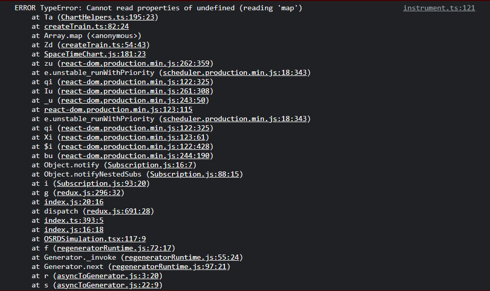 Simulation page sometimes shows blank page · Issue #2173 · OpenRailAssociation/osrd · GitHub
