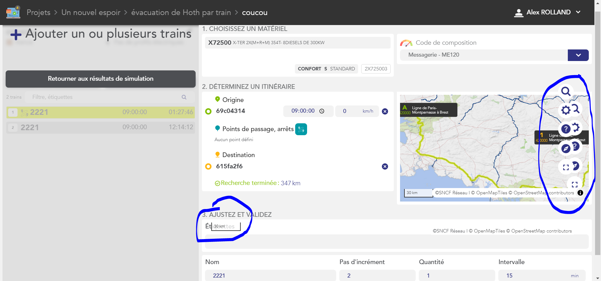Map settings overlap when opening train creation page on top of the · Issue #3375 ...