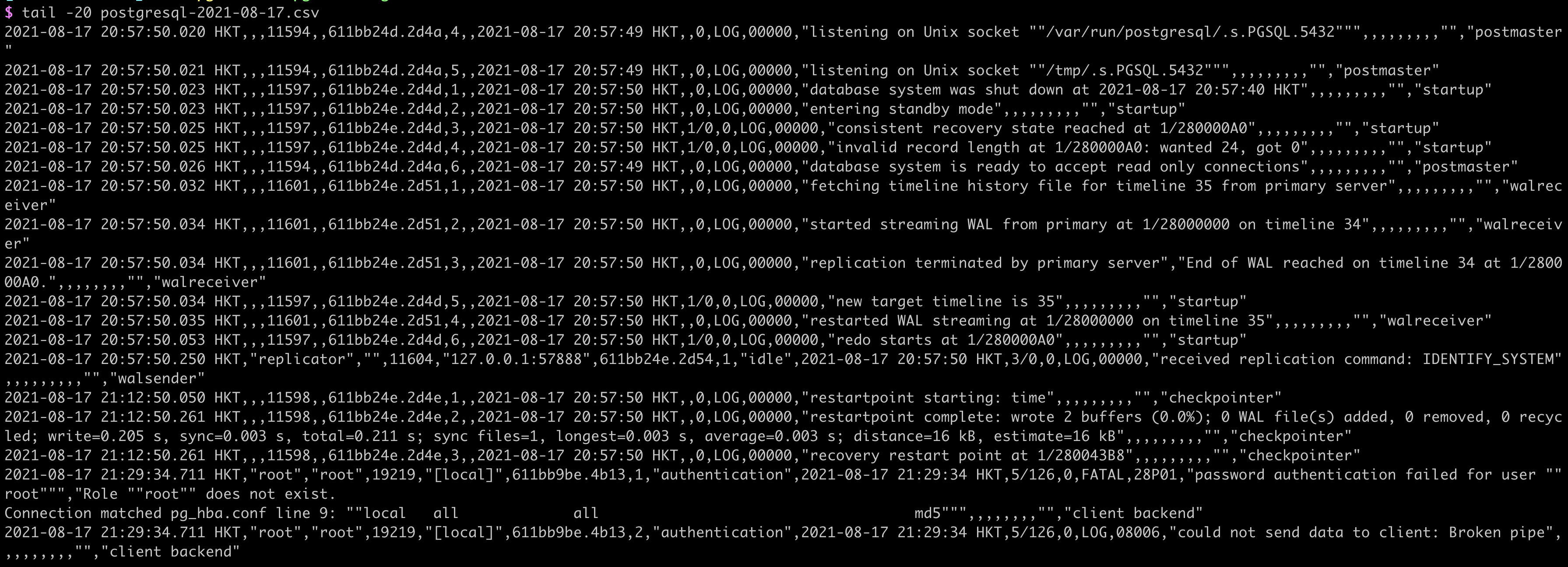 curl returns 503 when call rest api /liveness and /readiness · Issue #2035 · patroni/patroni ...
