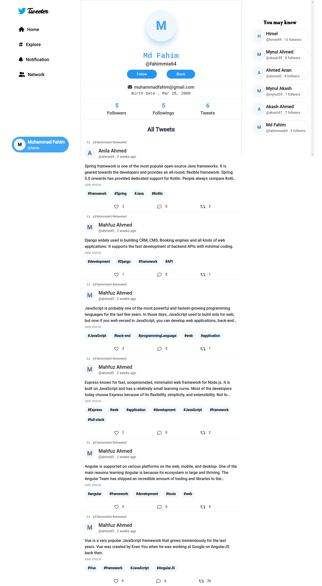 GitHub - SIB61/Tweeter-clone-Learnathon-final-project-: Angular-14 dotnet signalR RabbitMq ...