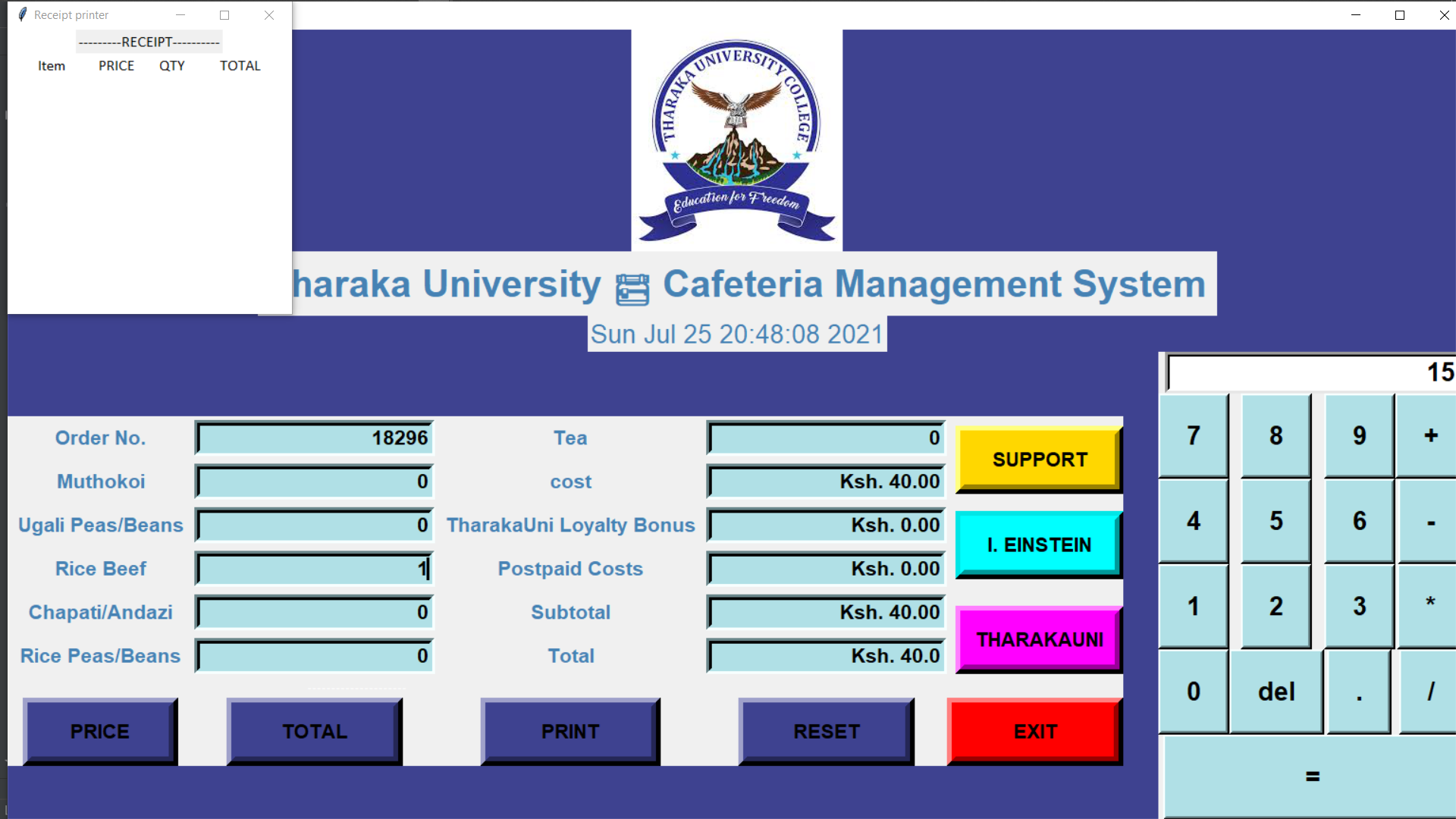 GitHub - IsaacBradley/Cafeteria-POS-system: A simple Point of Sale ...