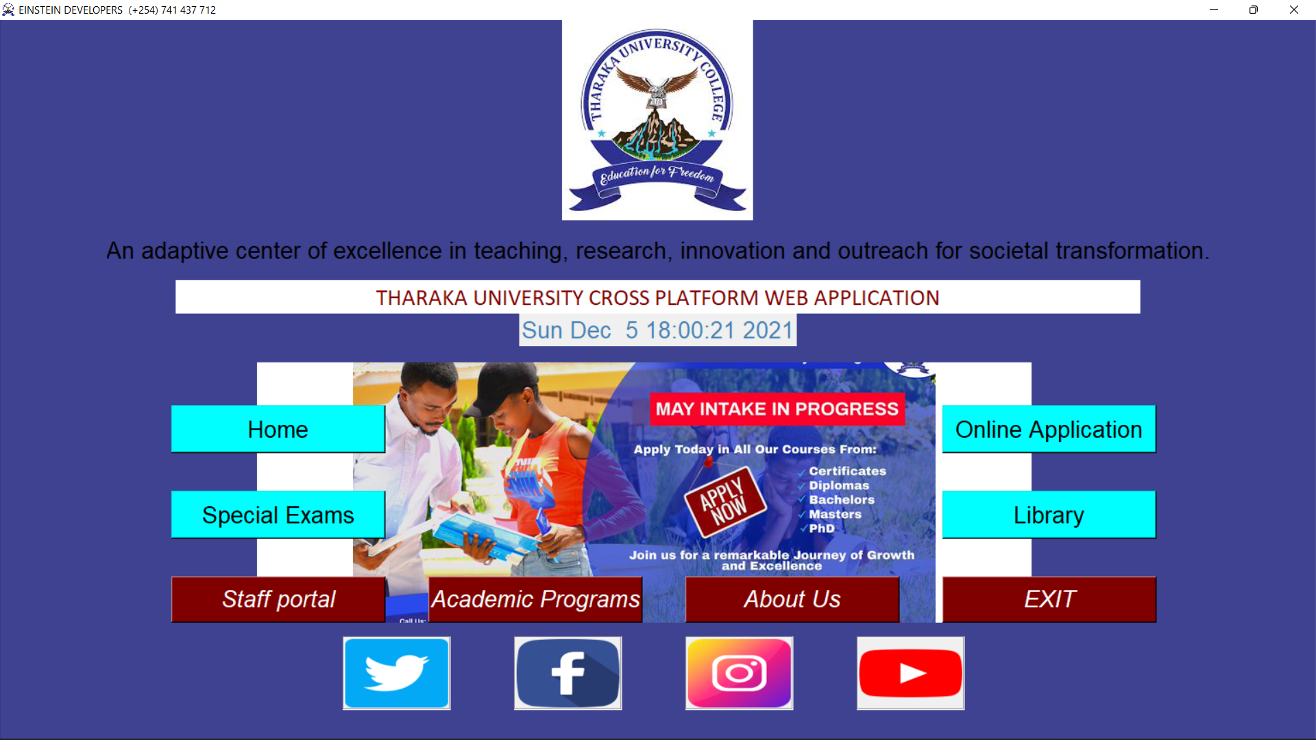 GitHub - IsaacBradley/Tharaka-University-App: I developed this application for my school while ...