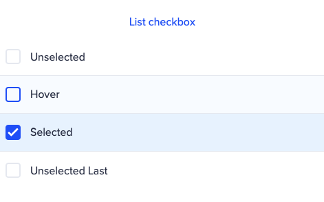 List Checkbox · Issue #184 · powerhome/playbook · GitHub
