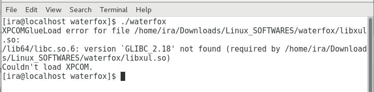 Cannot Installing on CentOS7/SL7/ · Issue #765 · BrowserWorks/Waterfox · GitHub