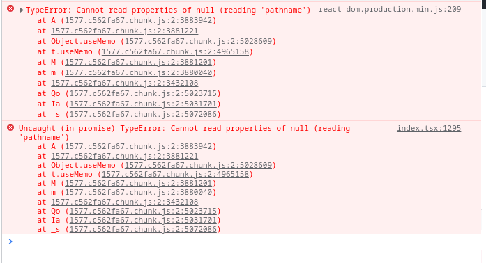 React Router errors after updating to Aleph 3.12 · Issue #2120 · alephdata/aleph · GitHub