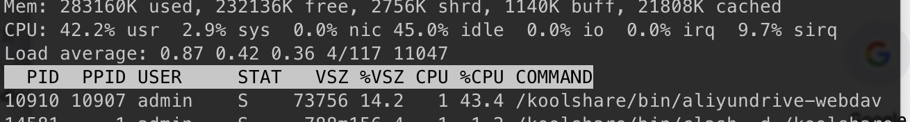 资源占用挺高的 · Issue #4 · messense/aliyundrive-webdav · GitHub