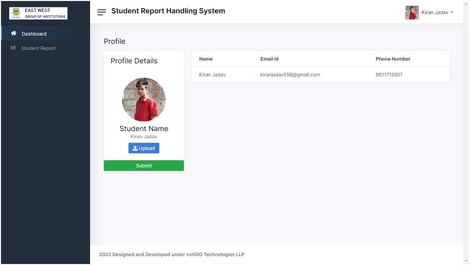 GitHub - Karthikg1908/Student_Report_Handling_System: The Student ...