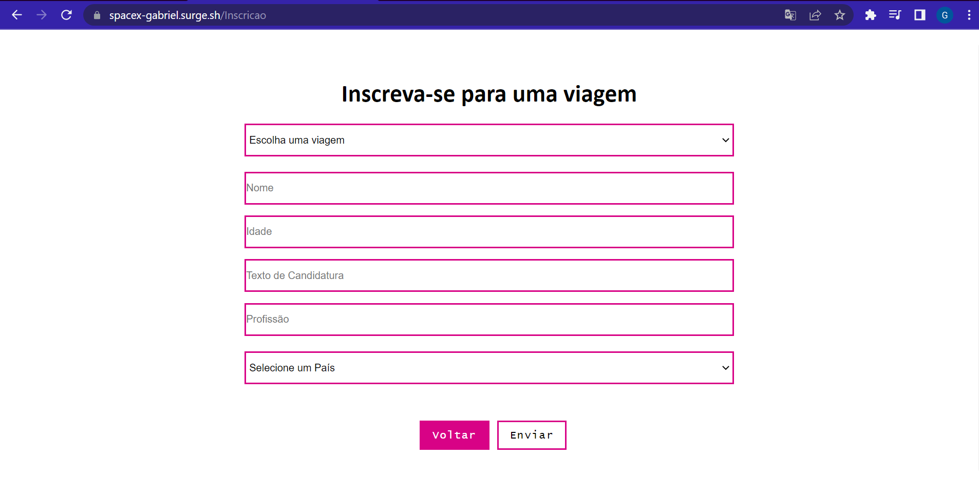 GitHub - GabrielSS187/SpaceX: SpaceX Um projeto voltado totalmente aos estudos do curso que ...