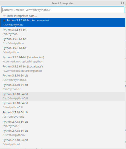 Minor Ux Improvement Dont Show Duplicate Simlinked Entries When Choosing Python Interpreter