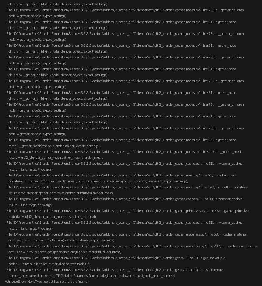 Exporting Results In Error Nonetype Object Has No Attribute Name 4102