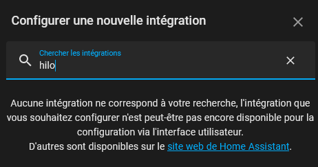 Intégration Hilo non visible · dvd-dev hilo · Discussion #118 · GitHub