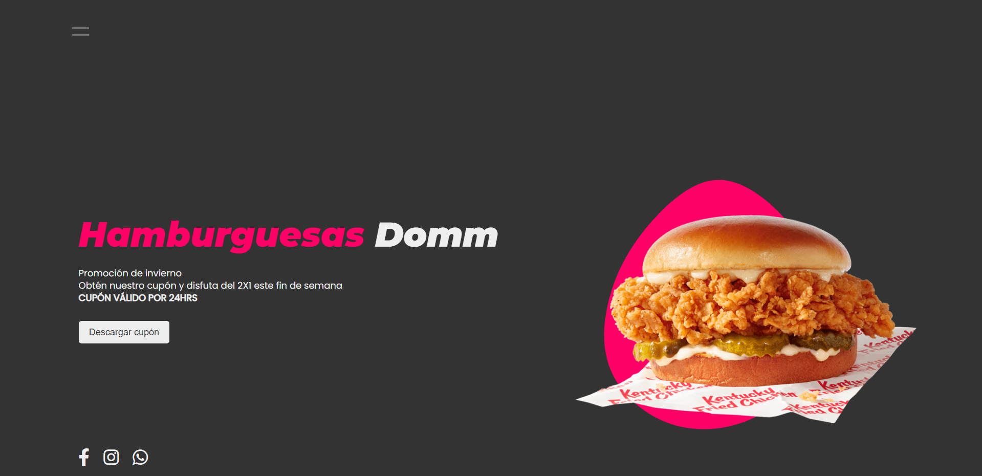 GitHub - Luiggi-piero/LandingPage-Domm