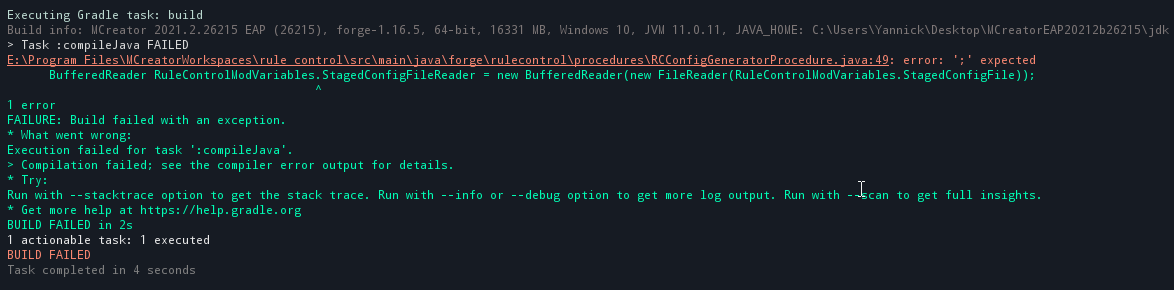 Writing to a global files results in build error · Issue #9 · Goldorion/File-Manager-MCreator ...