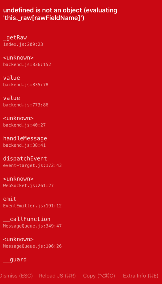 Inspecting An Item Using React Devtools Throws An Error · Issue 31 · Nozbewatermelondb · Github