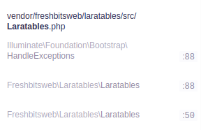 Trying to access array offset on value of type null · Issue #80 · freshbitsweb/laratables · GitHub