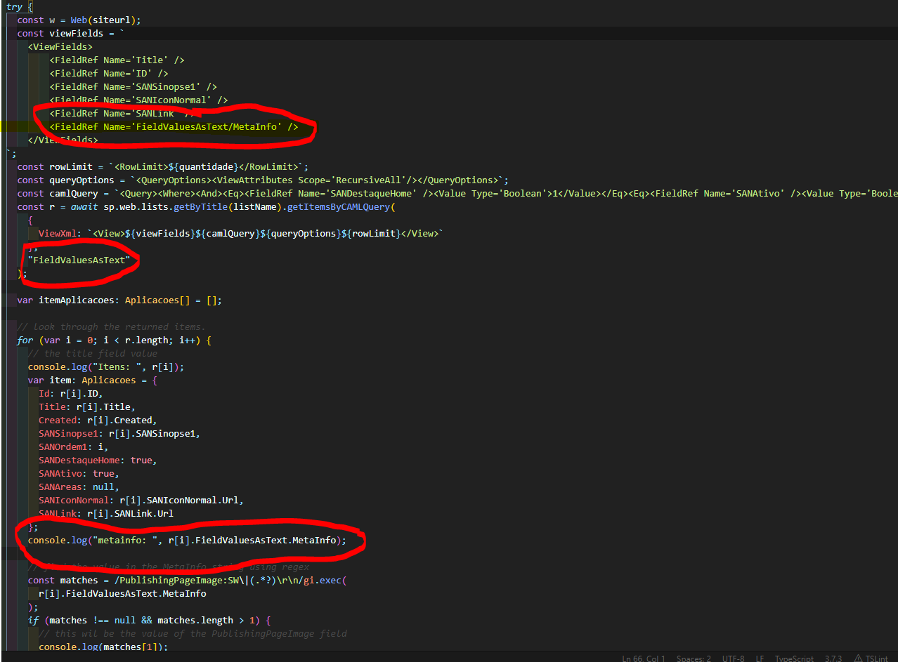 getitemsbycamlQuery return Publishing image field · Issue #1070 · pnp/pnpjs · GitHub