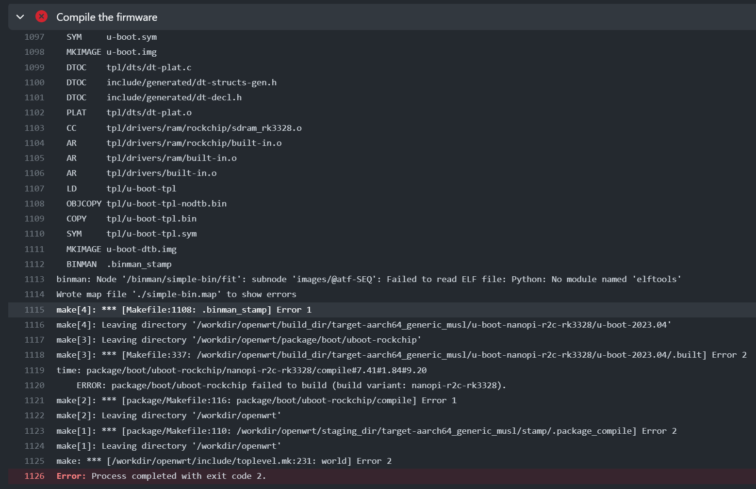 R2c编译失败 · Issue 11338 · Coolsnowwolflede · Github